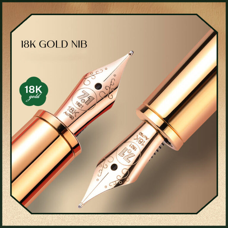 Bút máy Hero chính hãng vàng 18k cao cấp - Wiix Art