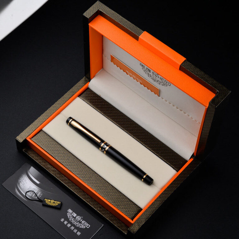 Bút máy Hero cao cấp 1021 chính hãng kèm hộp và túi - Wiix Art