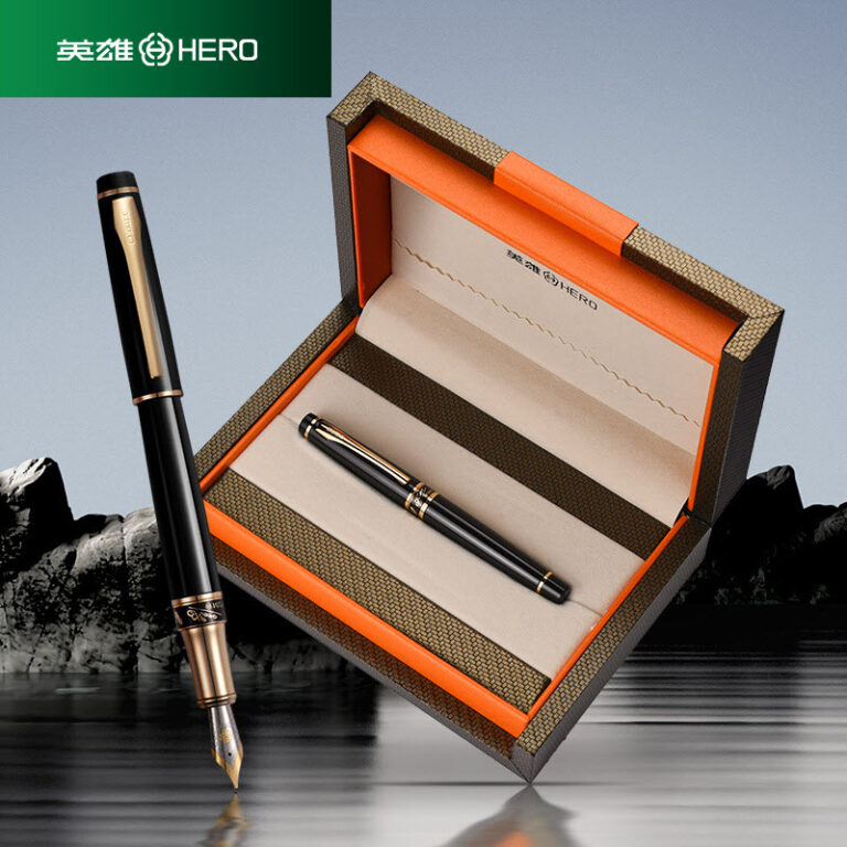 Bút máy Hero cao cấp 1021 chính hãng kèm hộp và túi - Wiix Art